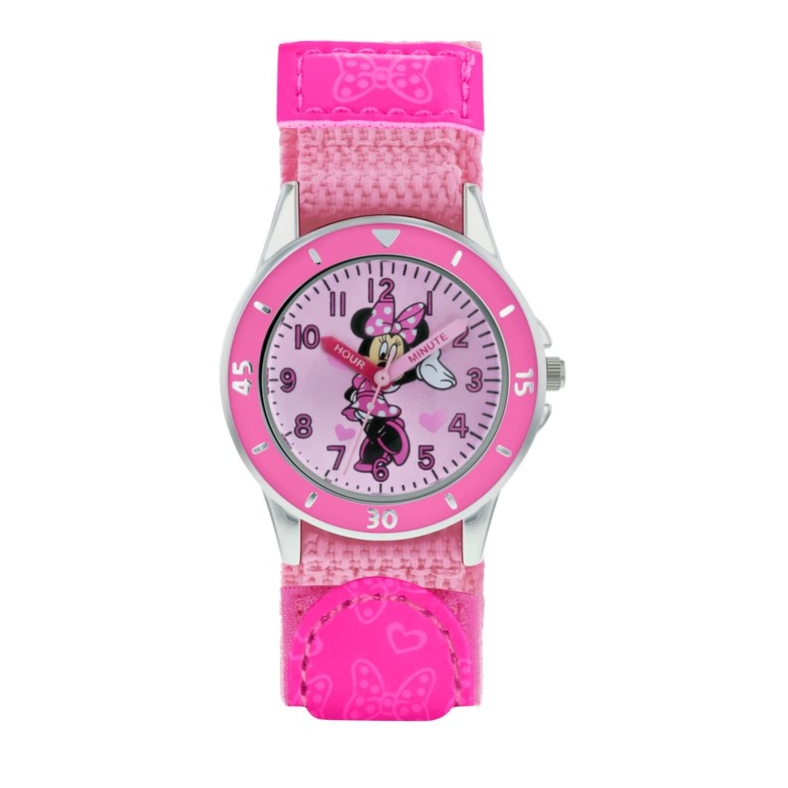 Minnie Mouse Time Teaching Watch Velcro Strap | Kids Watches in Ireland ...